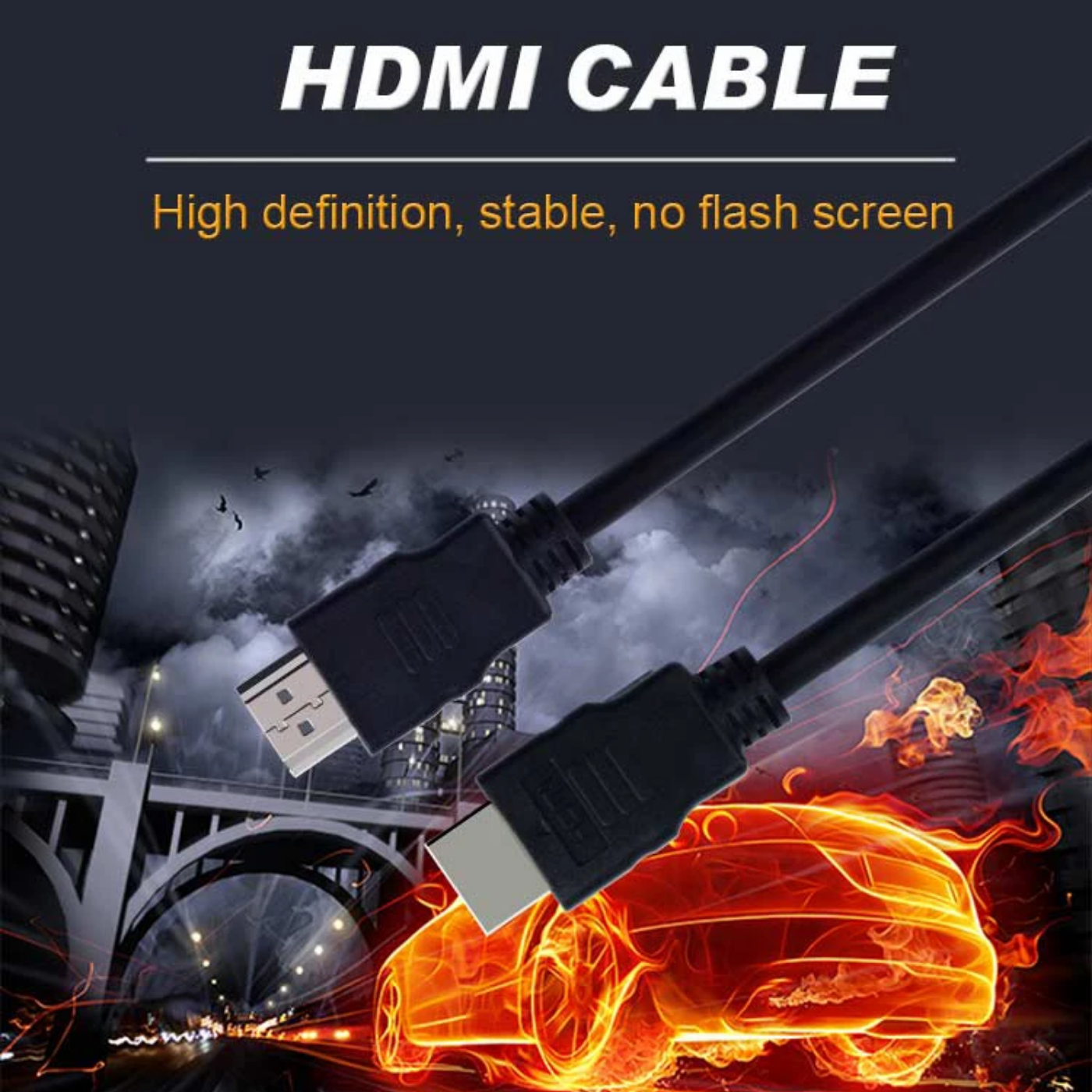 Cable HDMI PVC (macho a macho) 1080P sep%% Cyan Technologies